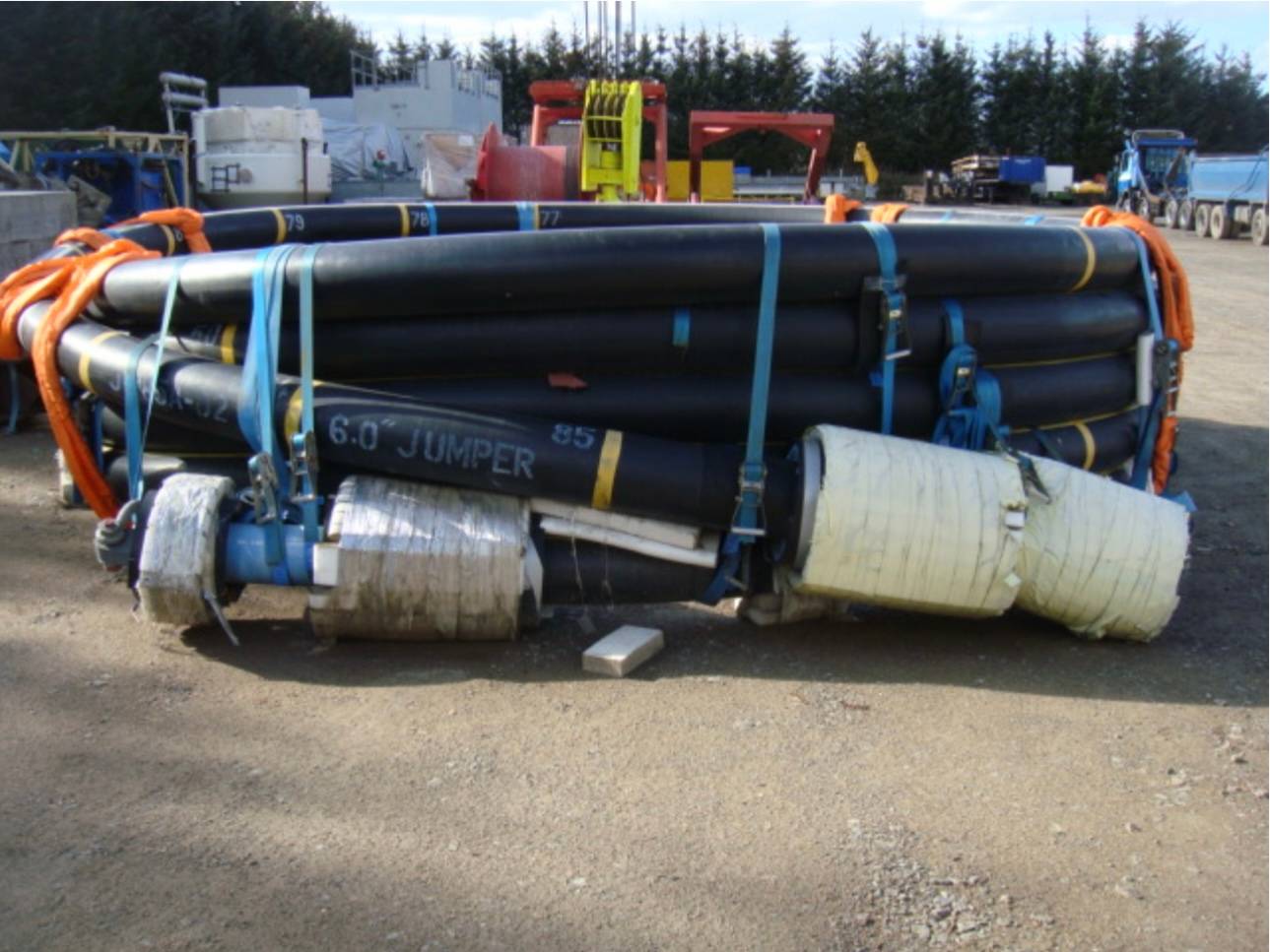 Flowline Riser, Flexible Production Jumper, 6" x 86m - Unused For Sale ...