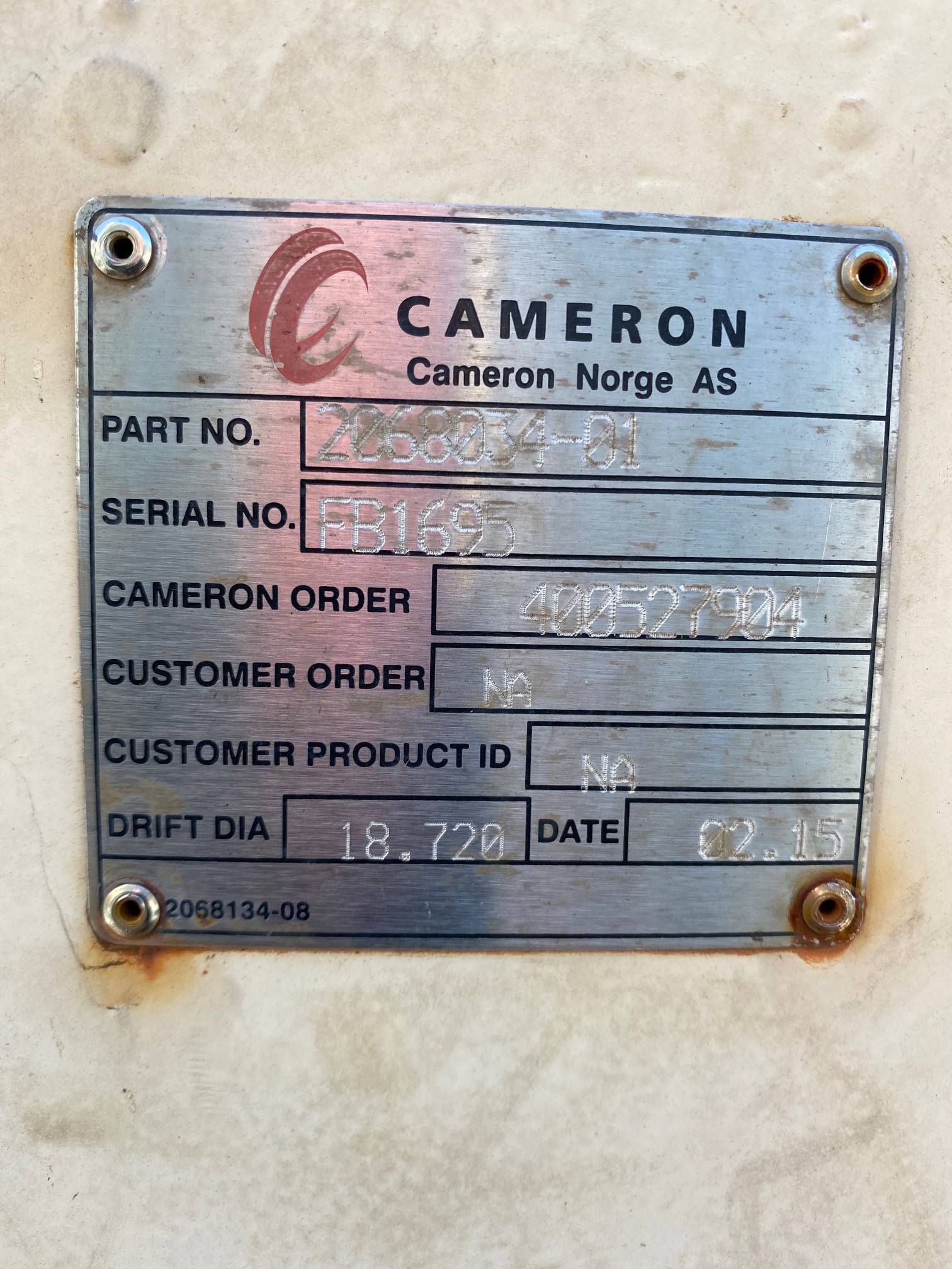 BOP, 18 3/4", 10000 psi, Annular, Cameron DL - Used For Sale - Listing ID: UL-07181