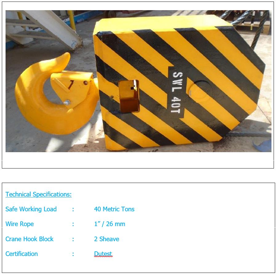 Misc. Hook Blocks, Snatch Blocks 5-50 Te SWL- 1-3 sheave For Sale ...