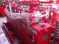 BOP HPU Accumulator system, 19 Accumulator bottles Accumulator ...