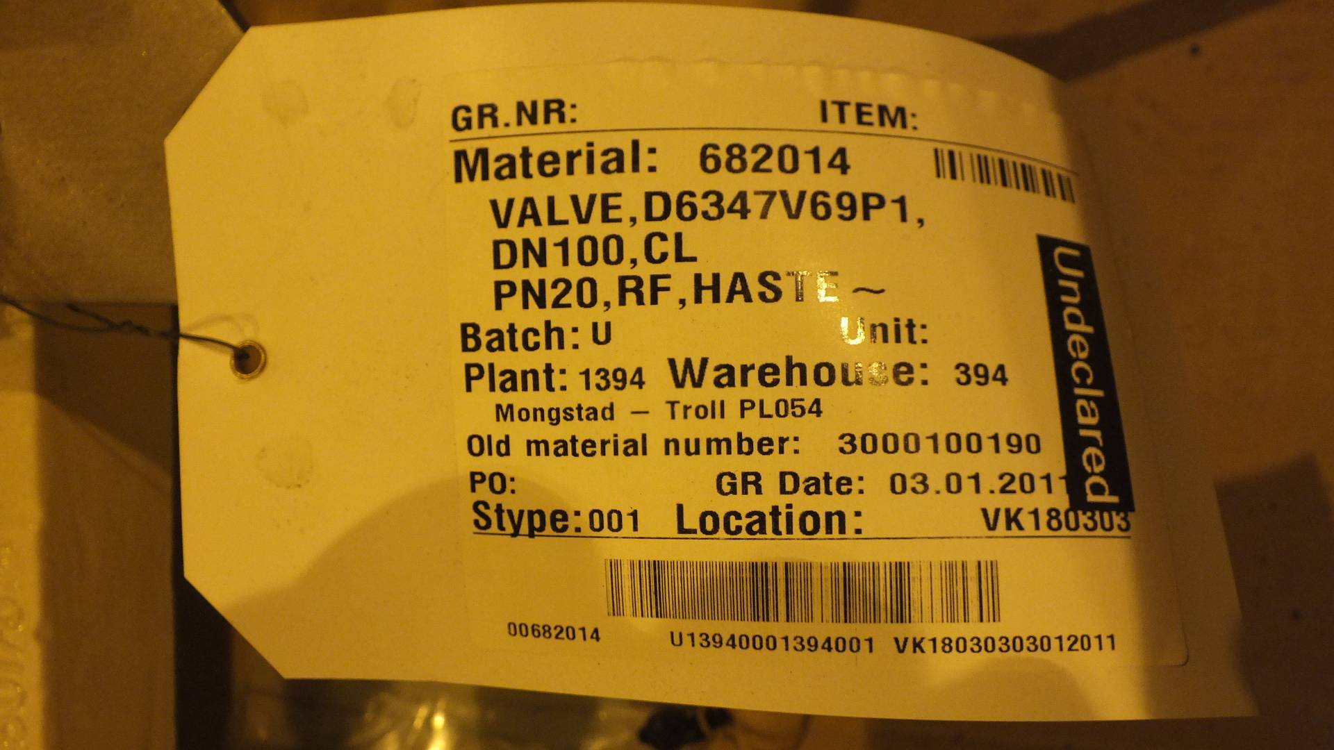 Valve, Control, 4", Class 300 lbs with actuator - New For Sale ...