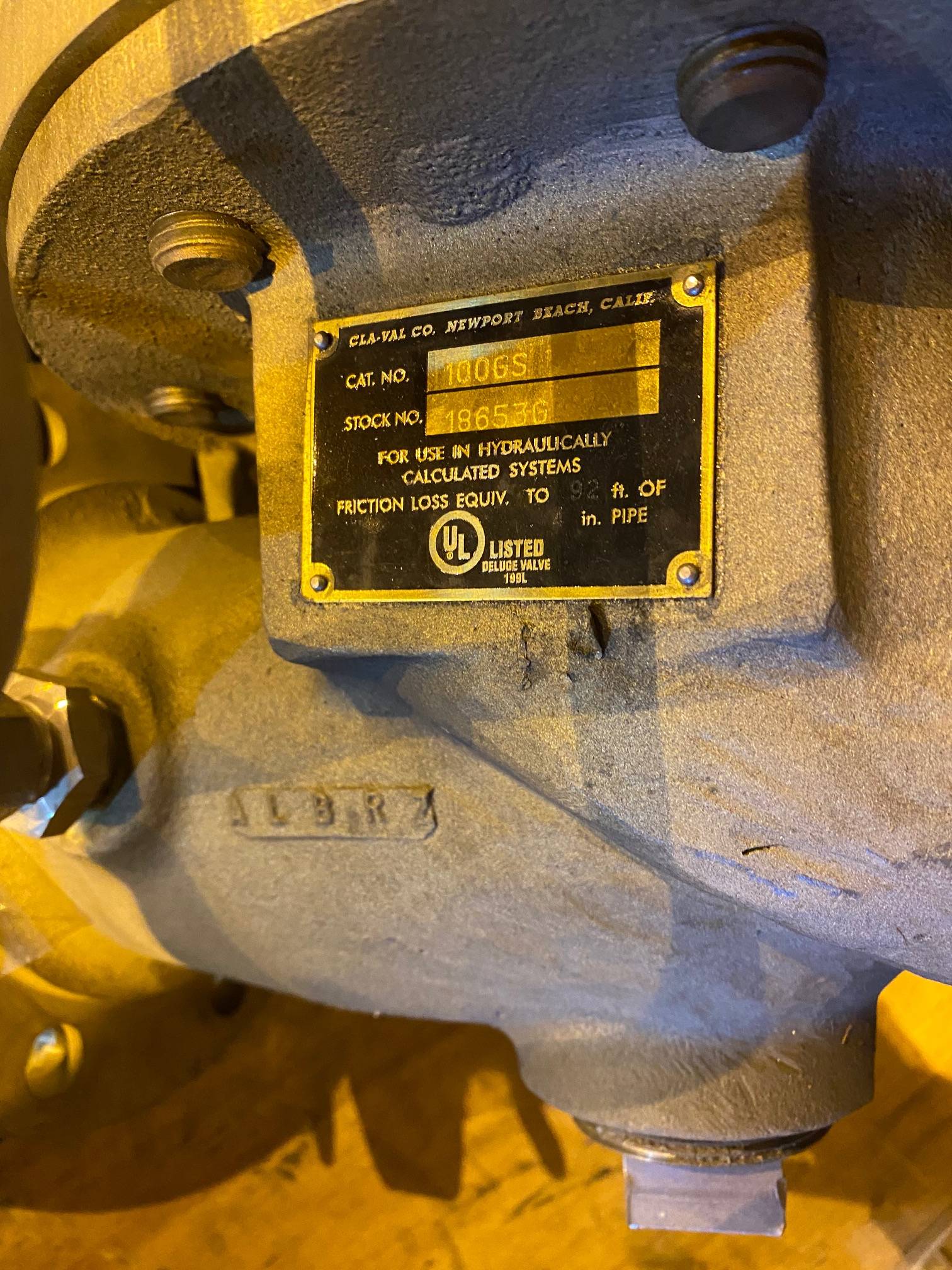 Valve, Control, 4" x 4", Class tba. lbs, Remote Control For Sale ...