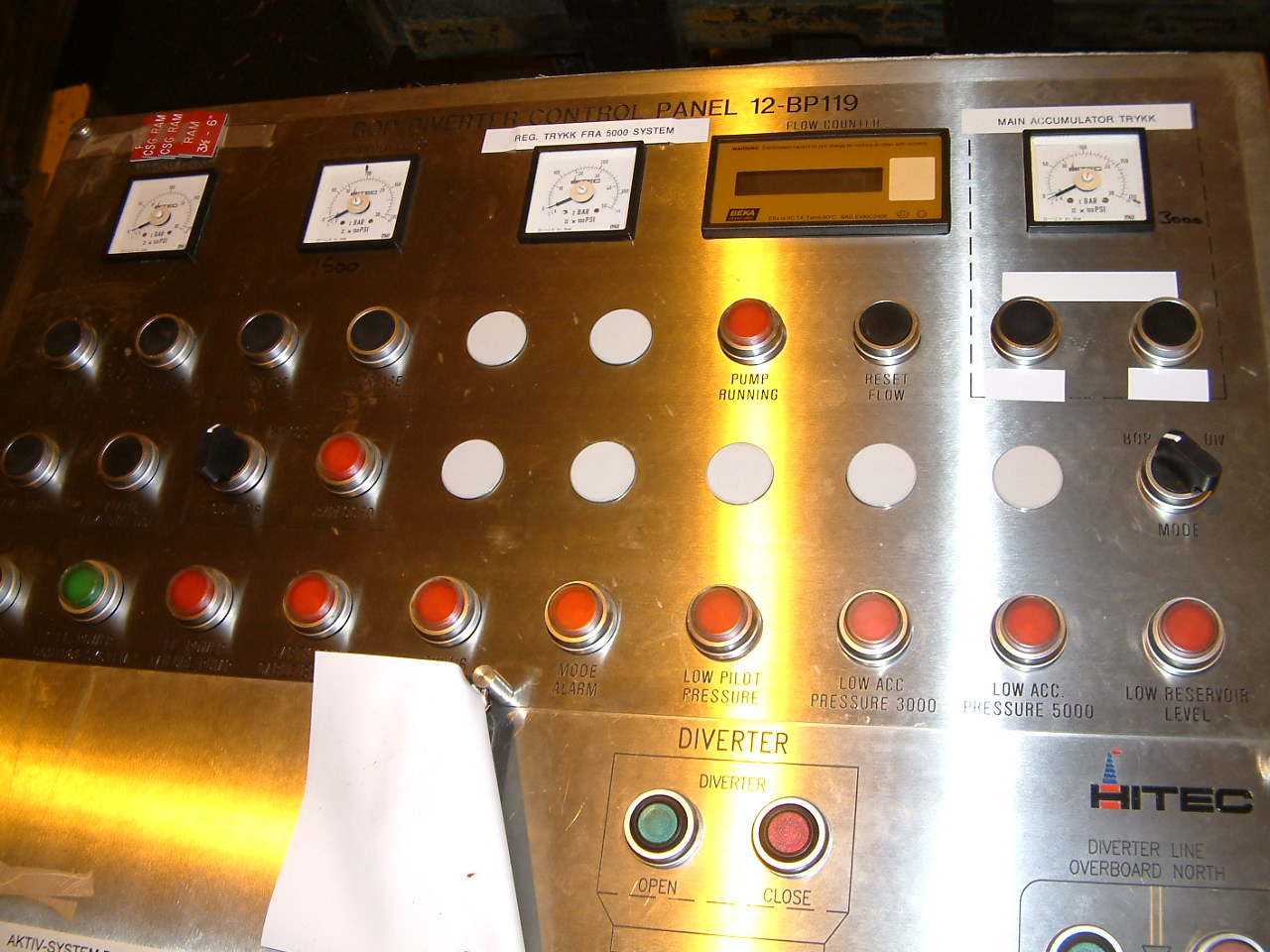 BOP Control Panels, for closing unit For Sale or Rent - Listing ID: UL ...