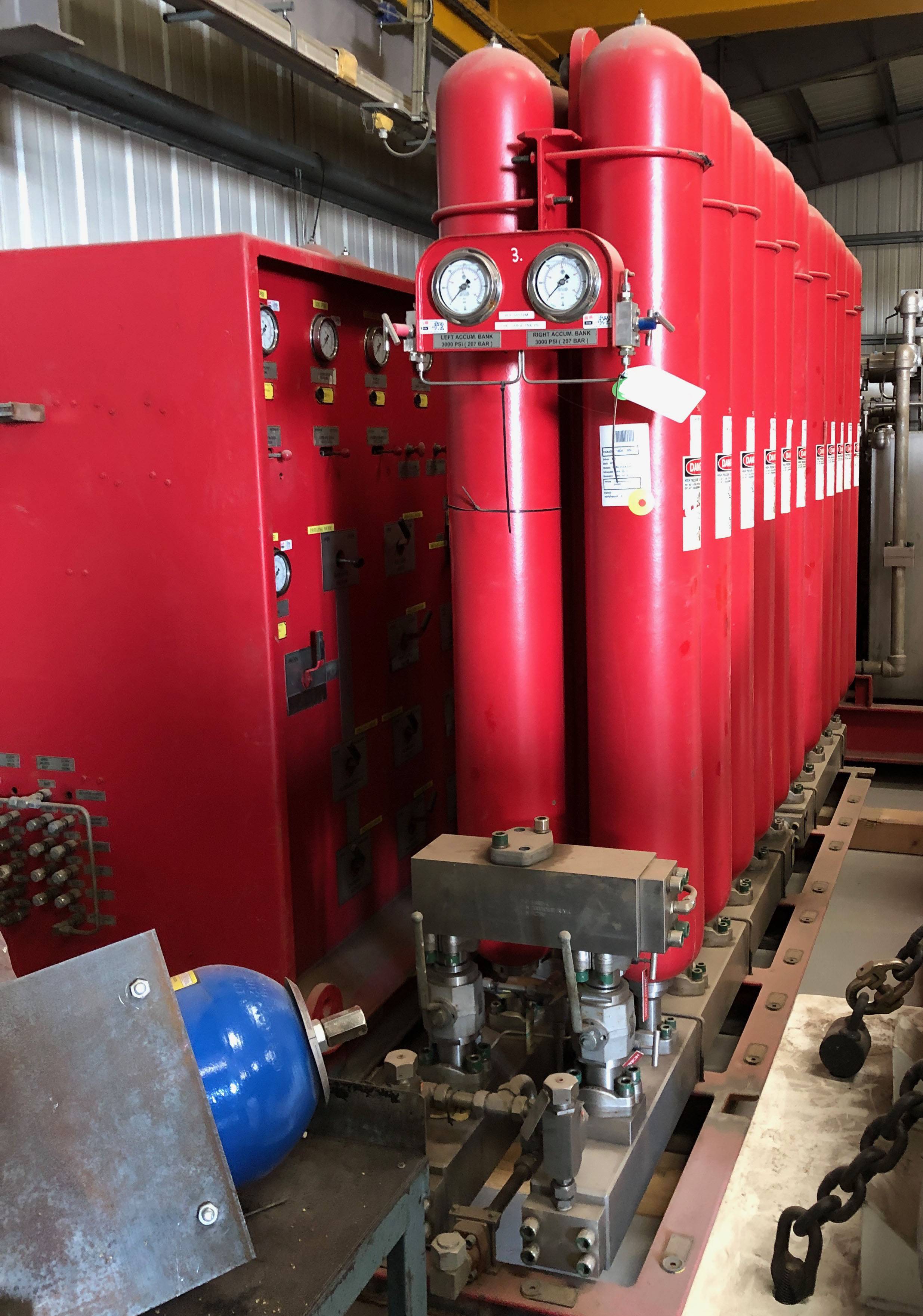 BOP Control System, Diverter Unit and Accumulator Bottles - NOV For ...