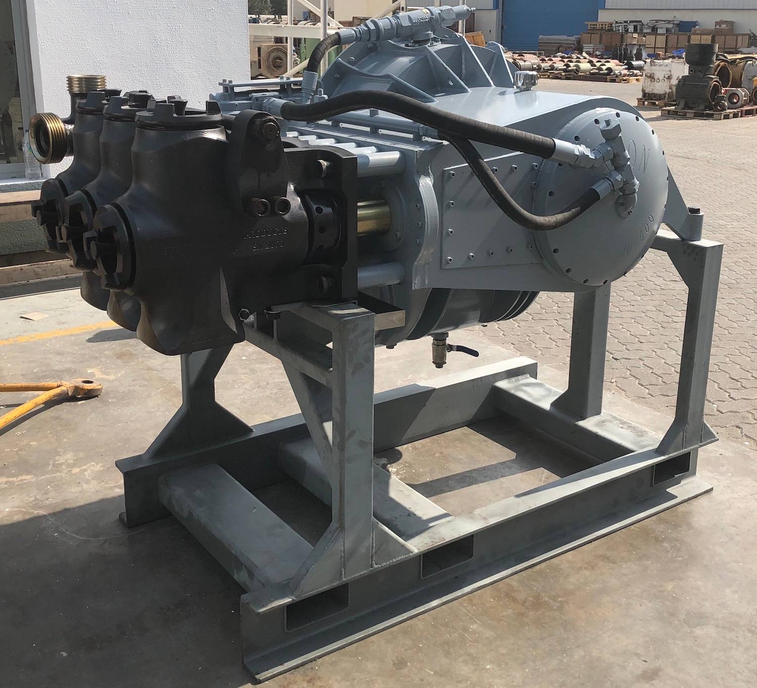 Pump, Well Service, Axon HD500 Power and Fluid end - Used For Sale ...