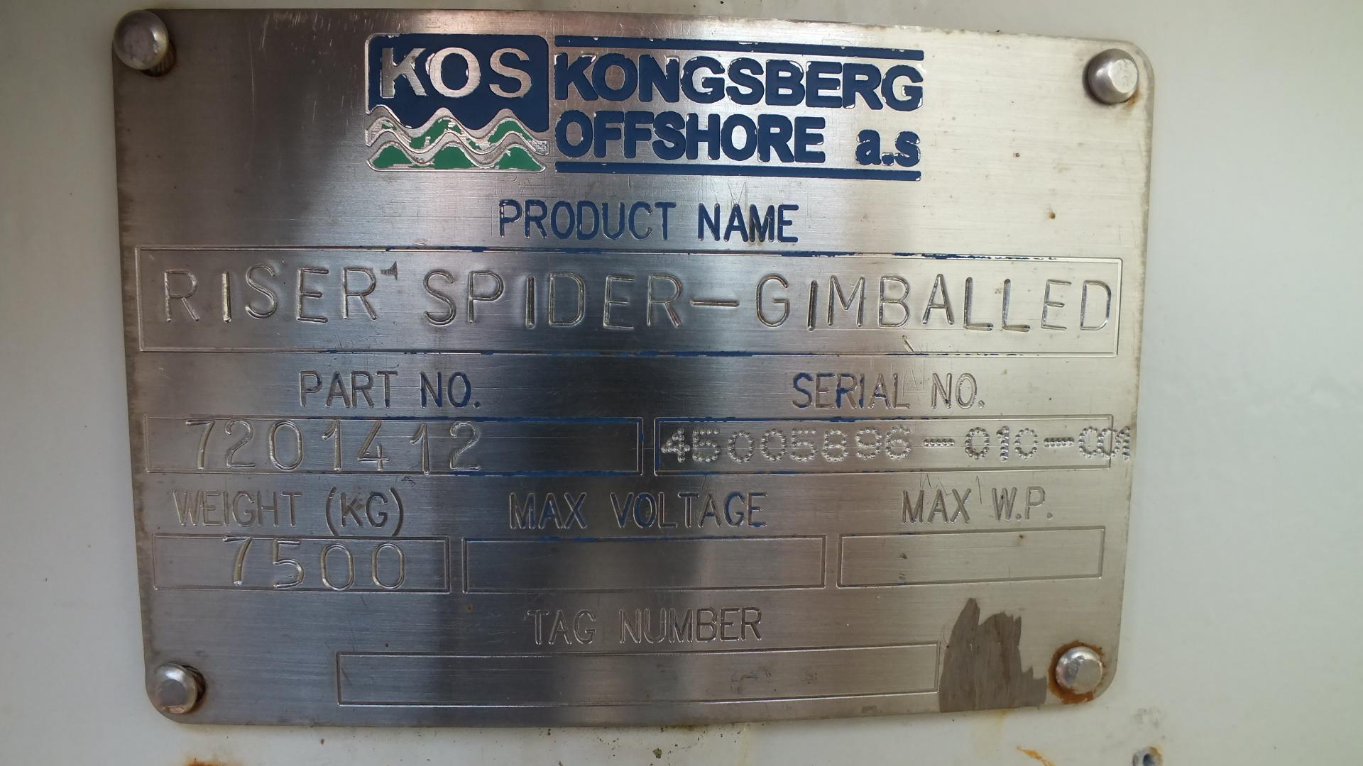 Spider, Riser, Gimballed, Hang Off Table - Well Intervention For Sale ...