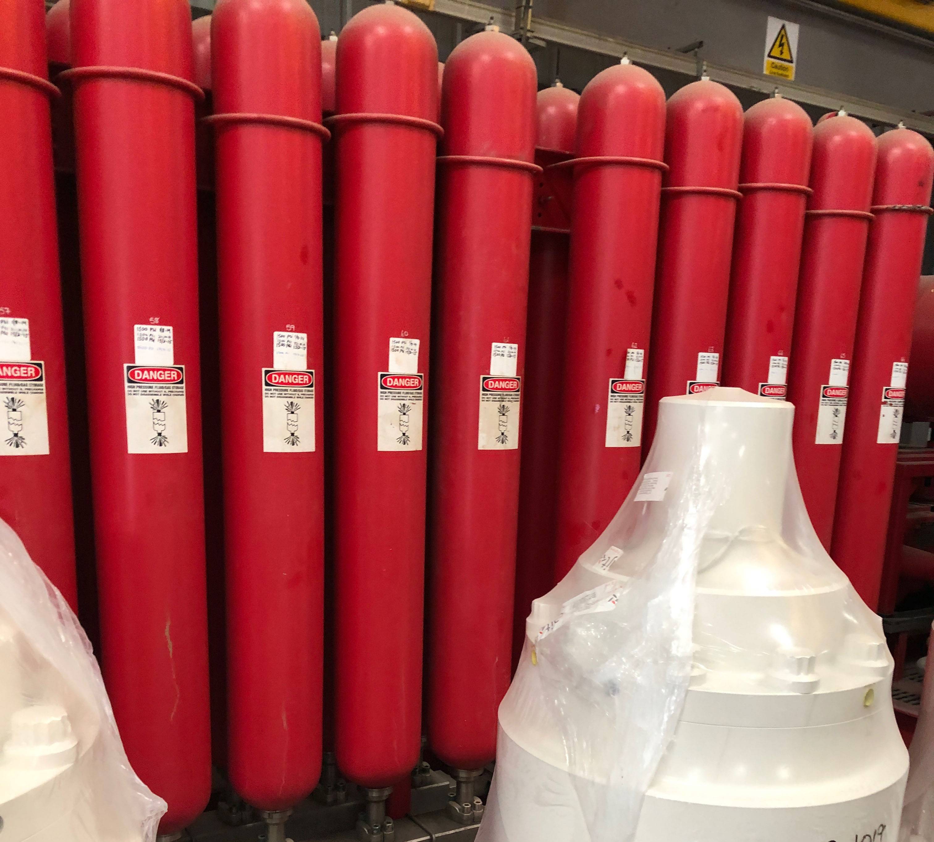 BOP Control System, Diverter Unit and Accumulator Bottles - NOV For ...