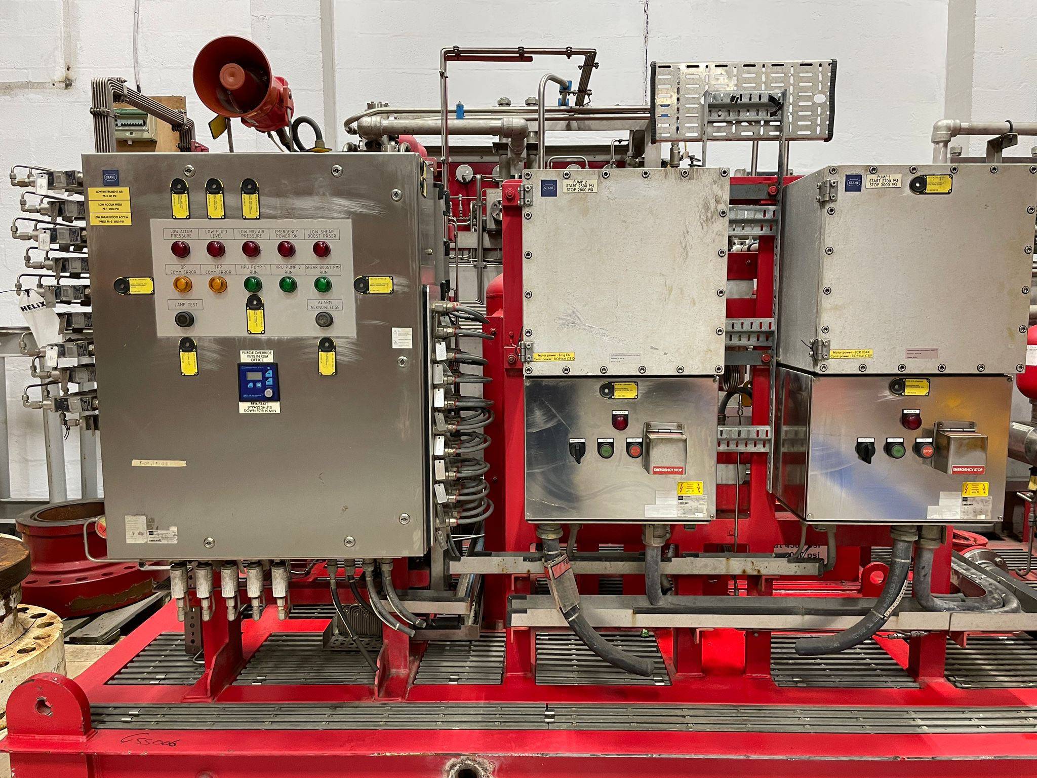 BOP Control System, Diverter Unit and Accumulator Bottles - NOV For ...